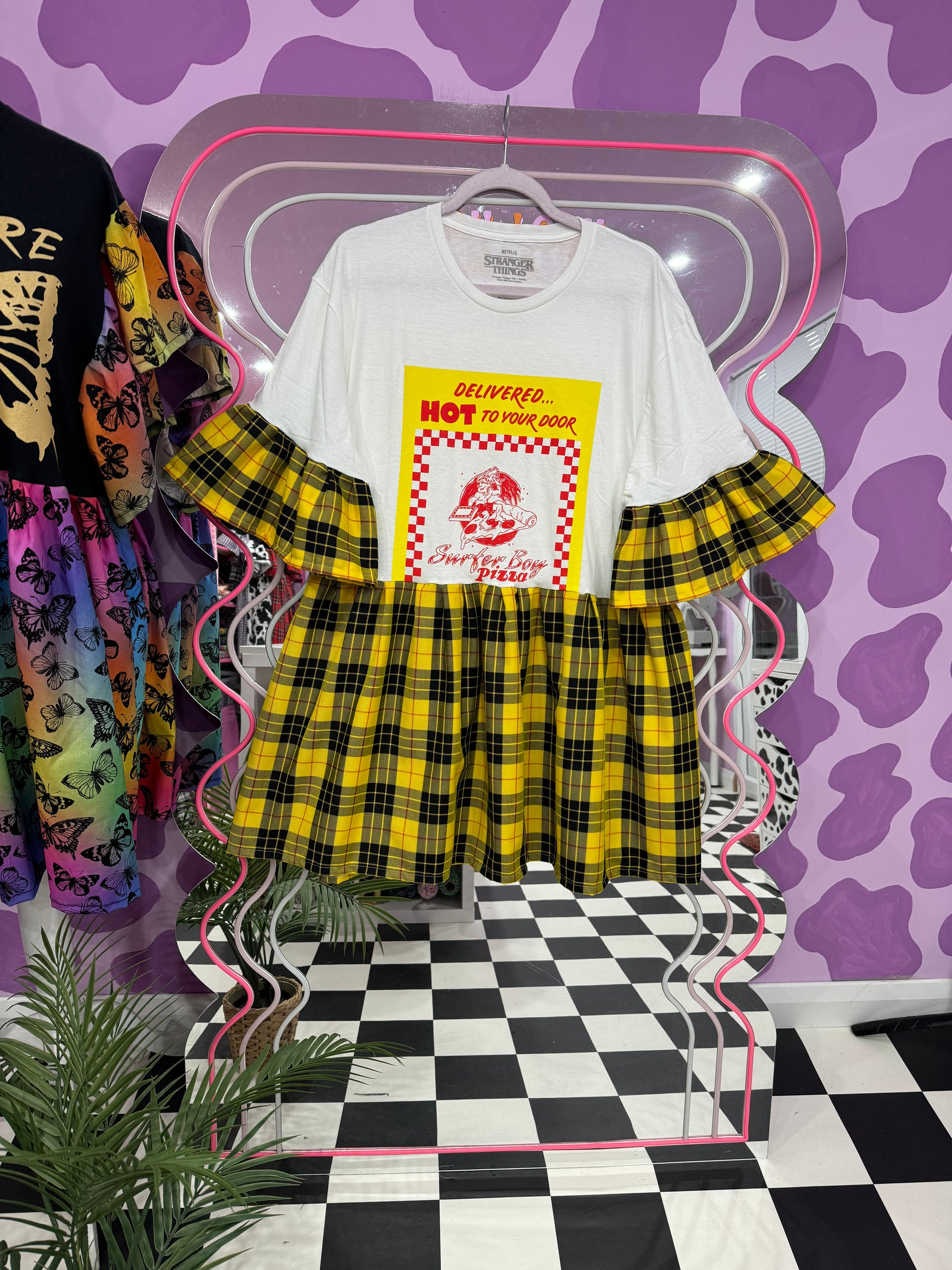 STRANGER THINGS SMOCK (L) – LAZY GIRL CLUB